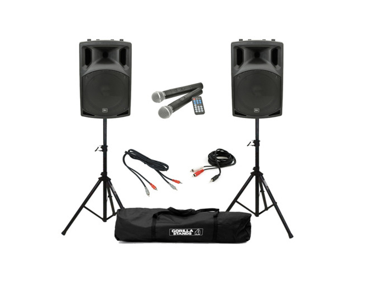 Rent 2x Portable Speaker Battery Powered PA System Wireless Mic from GB ...