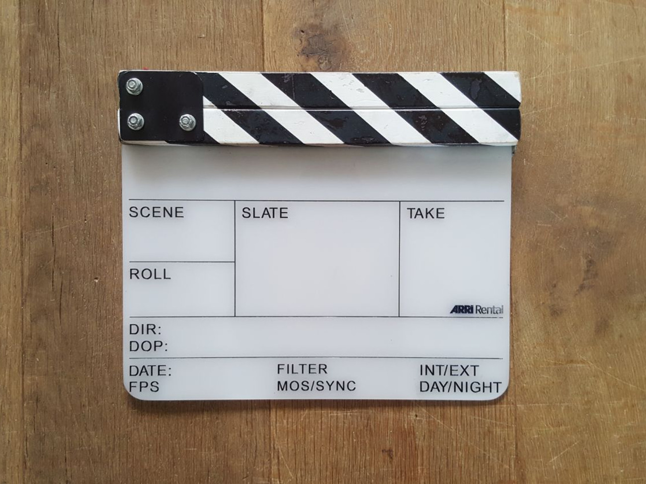 Rent Arri Clapperboard Slate - Medium Standard Board from Andrew ...