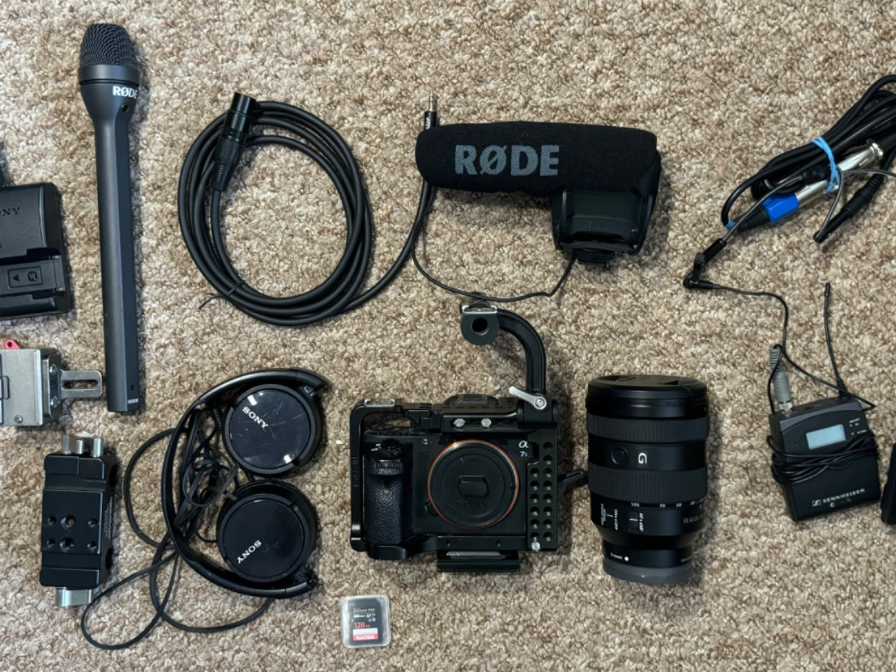 Rent A7Sii camera documentary kit + 3x microphone sound kit from Amelia ...