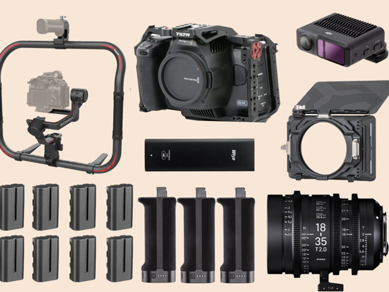 Rent BLACKMAGIC ( BMPCC 6K PRO ) - Feature kit from MorpheusRentals.com ...