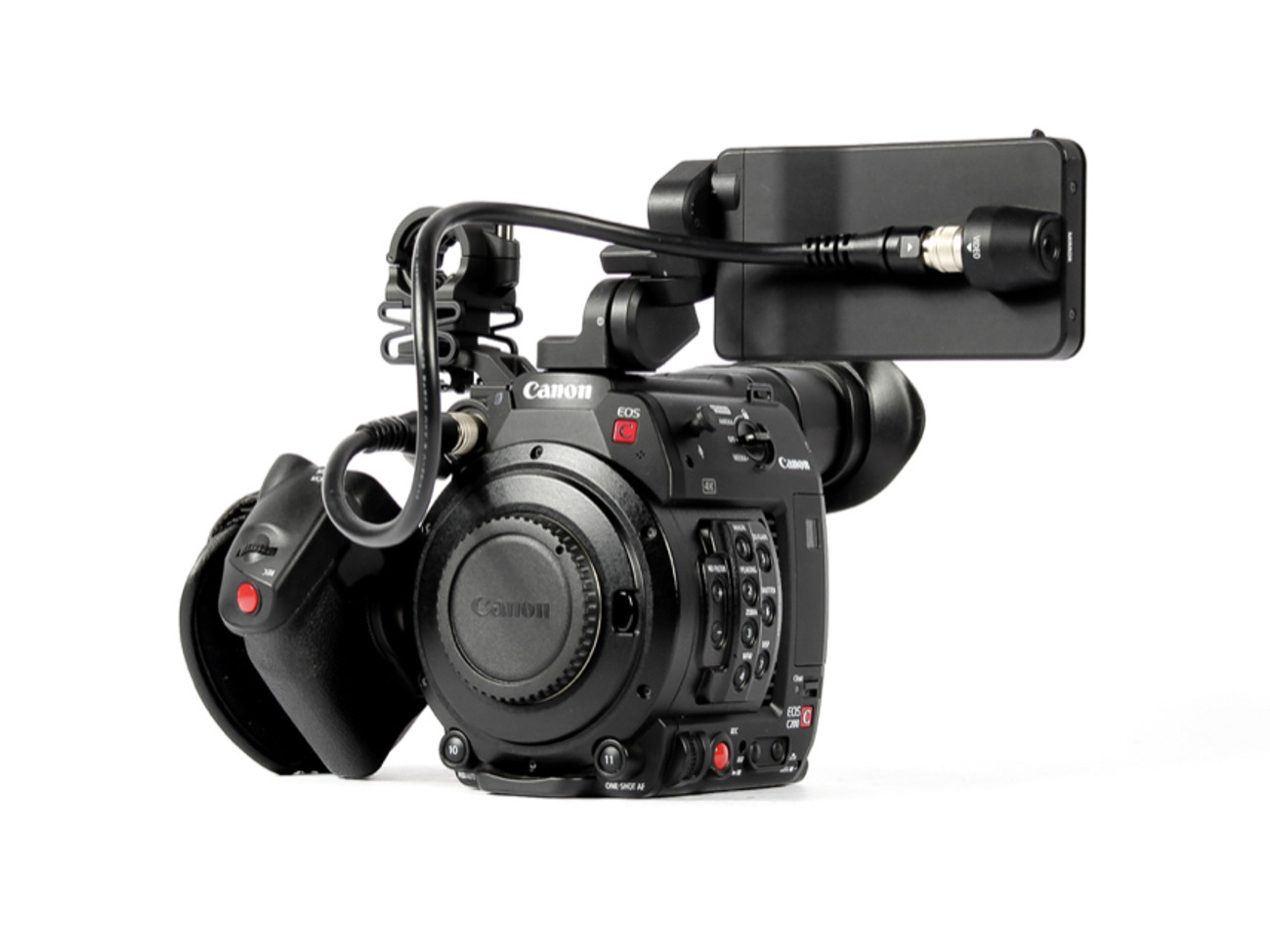 Rent Canon EOS C200 EF with CFast, SD cards, extra battery, monitor ...