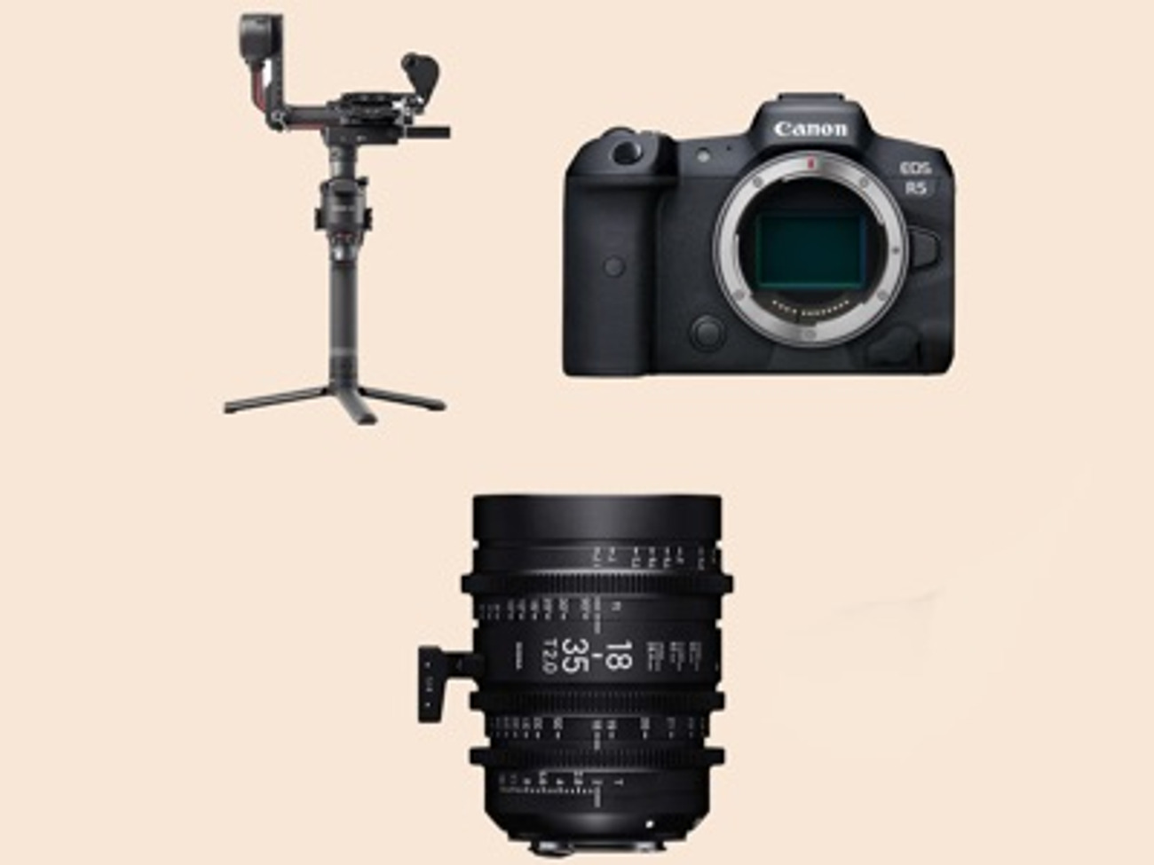 Rent Canon r5 + Sigma 18-35 t2 / DJI rs3 pro from MorpheusRentals.com ...