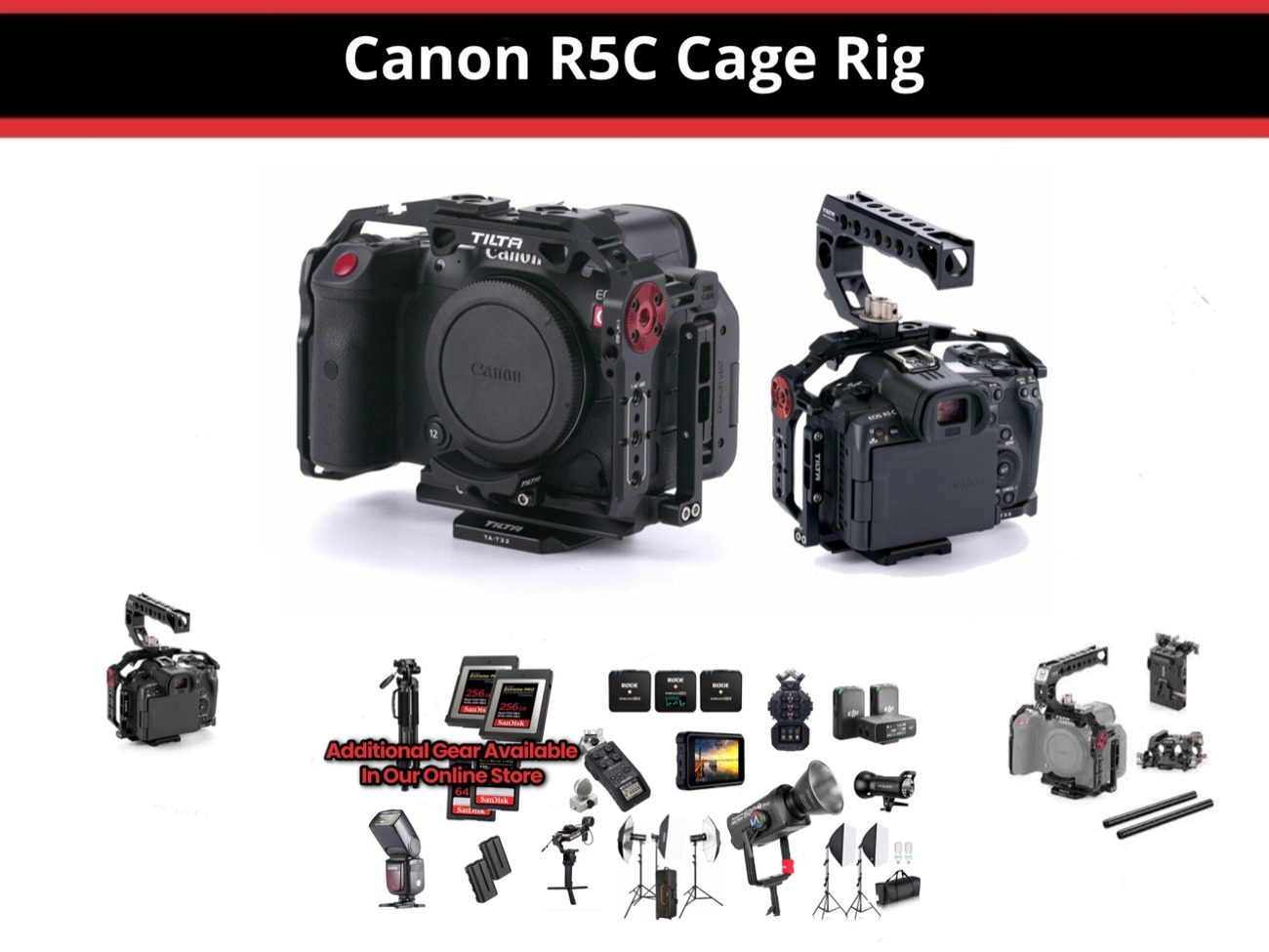 Rent Canon R5C Cage Rig from Mirrorless Rentals L, Little Thurrock ...
