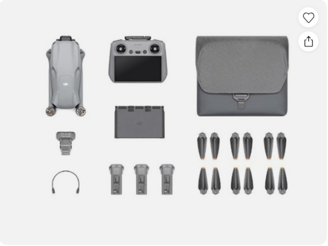 Rent DJI Air 3 Fly More Combo (RC 2) from Tim T, Edgware, Harrow for £ ...