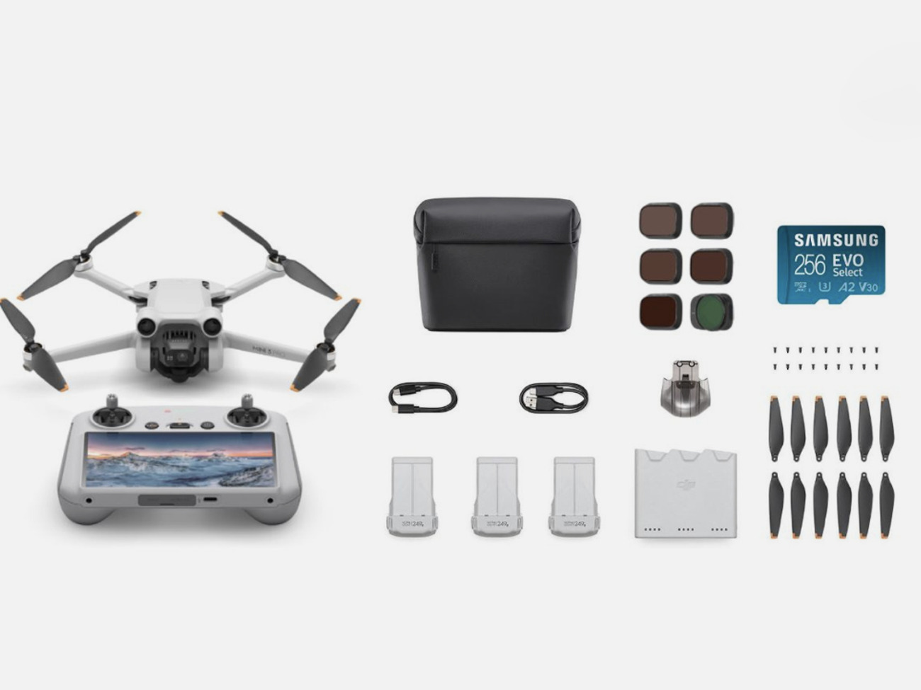 Rent DJI Mini 3 Pro drone kit + ND filters + SD Card from Edgar E ...