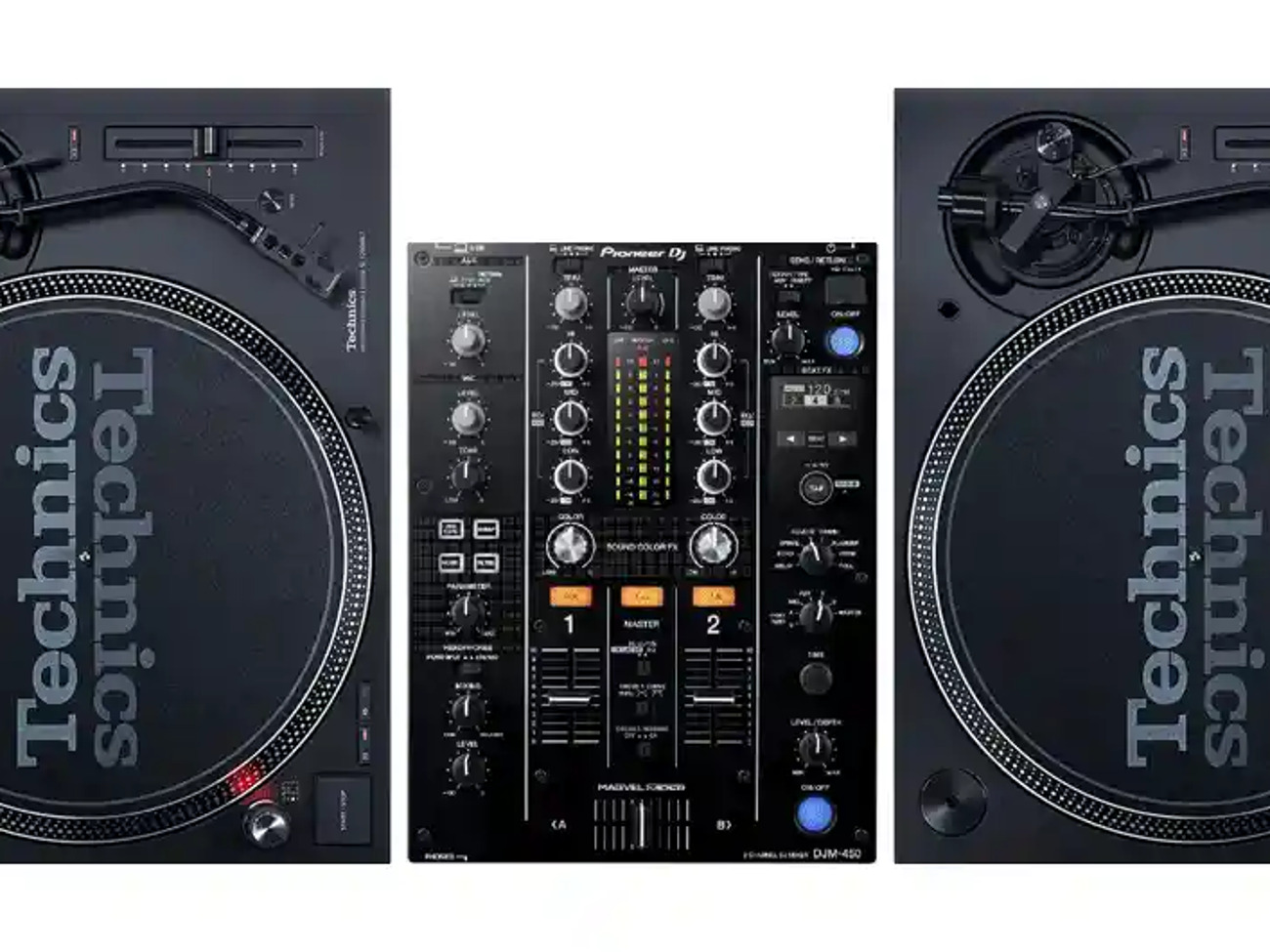 Rent Full DJ setup Technics 1210s + Pioneer DJM 450 from Ross R, Stoke ...