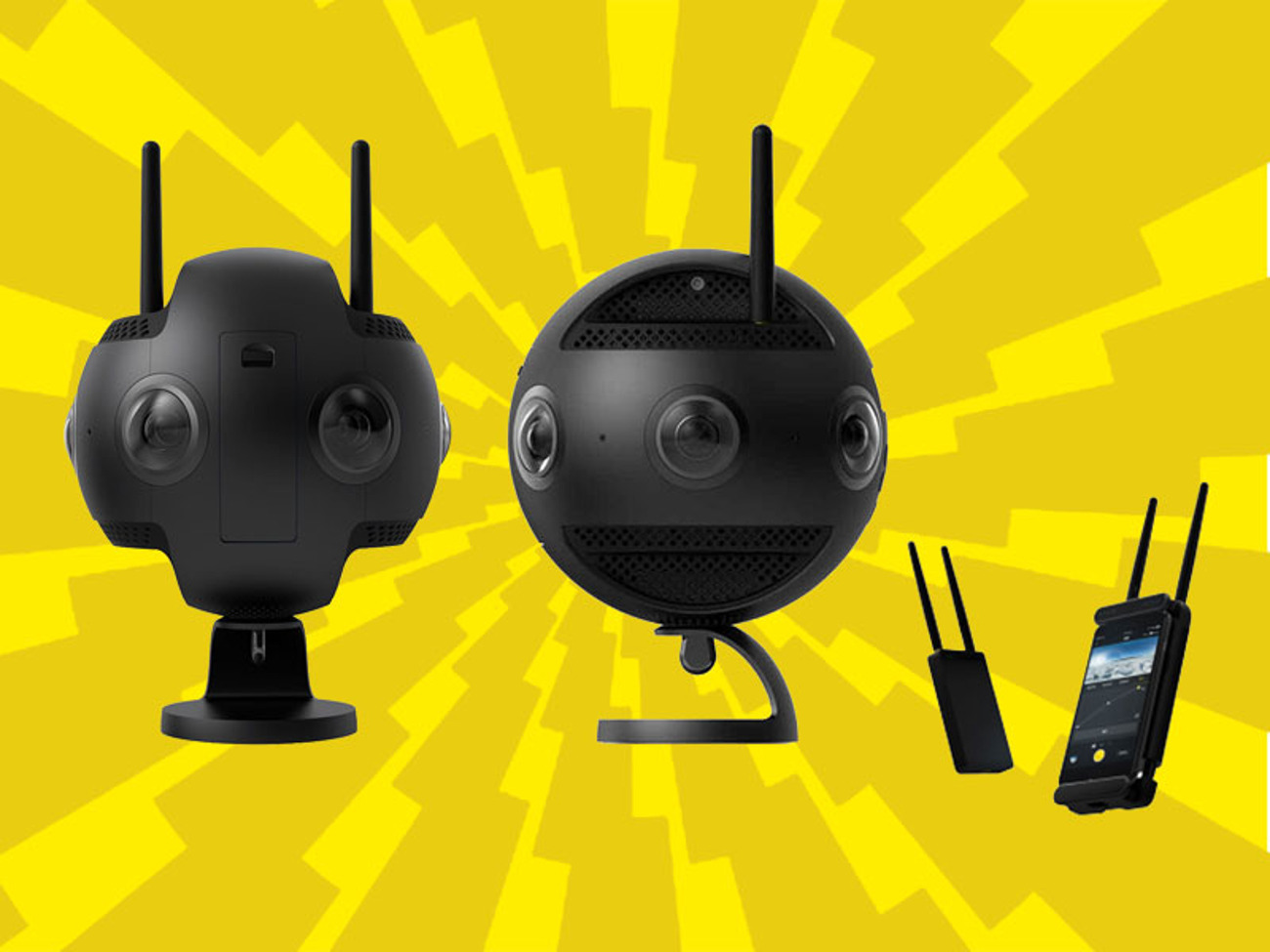 Rent Insta 360 Pro 2 VR Camera + Farshight from GXI 3, Royal Victoria ...