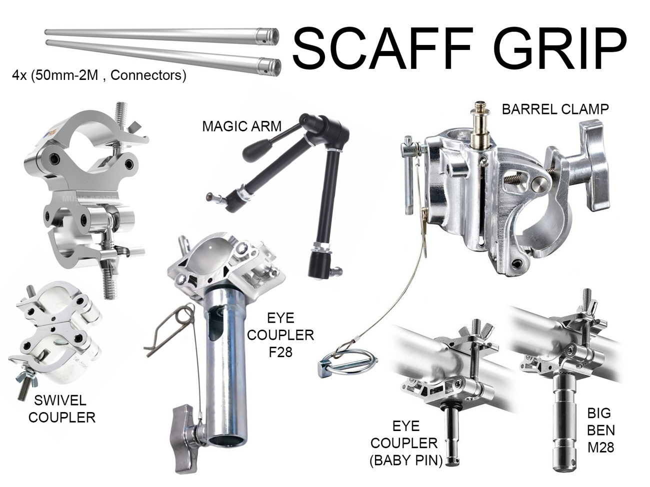 Rent LIGHTING GRIP, CLAMPS, STANDS from Ridge R, Wandle, Merton for £6 ...