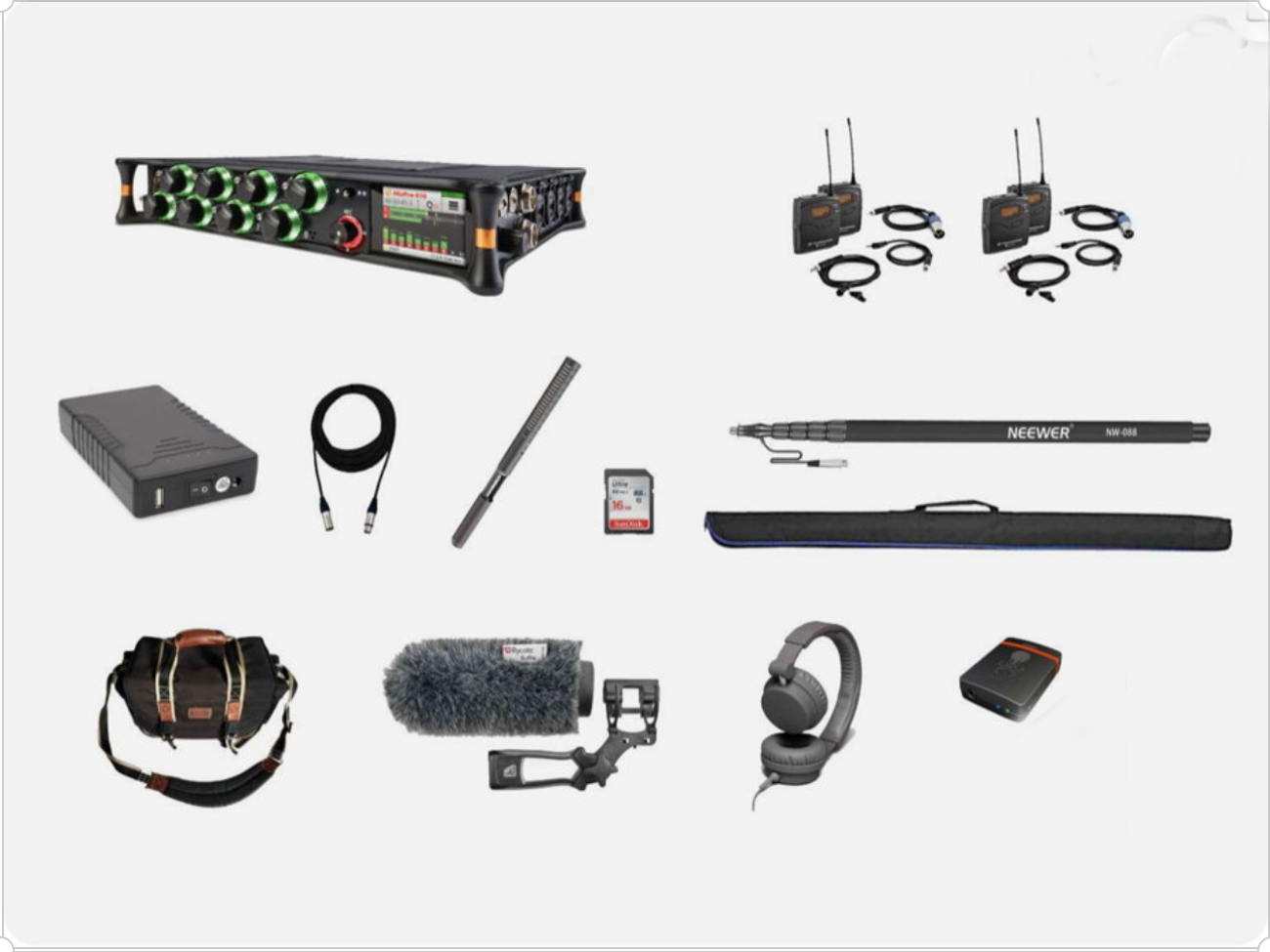 Rent Location Sound Recording FULL KIT PRO SD 2X RADIO (Sound4Video ...