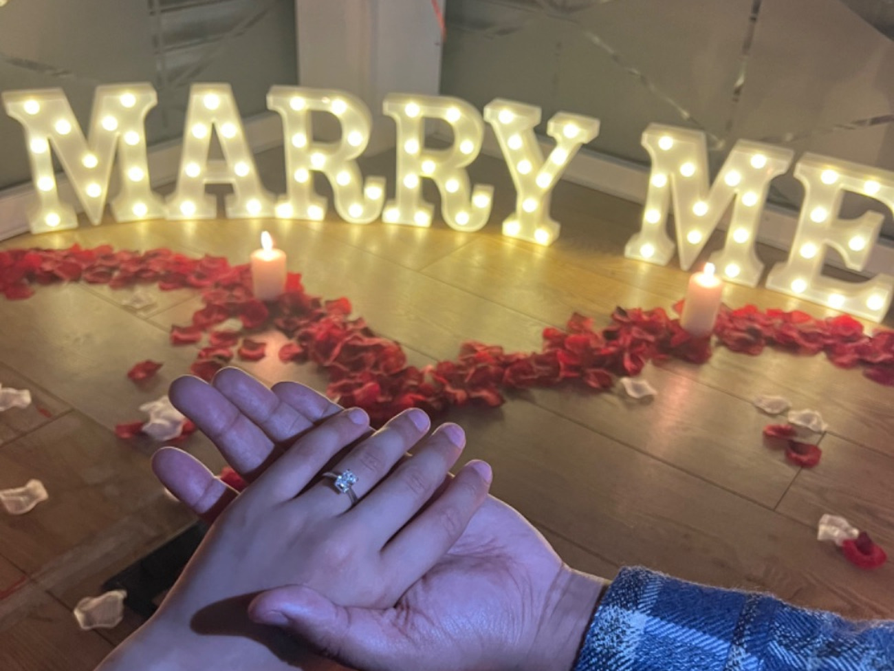 Rent Marry ME Sign,LED Light Up Letter from Jade N, Holloway, Islington ...