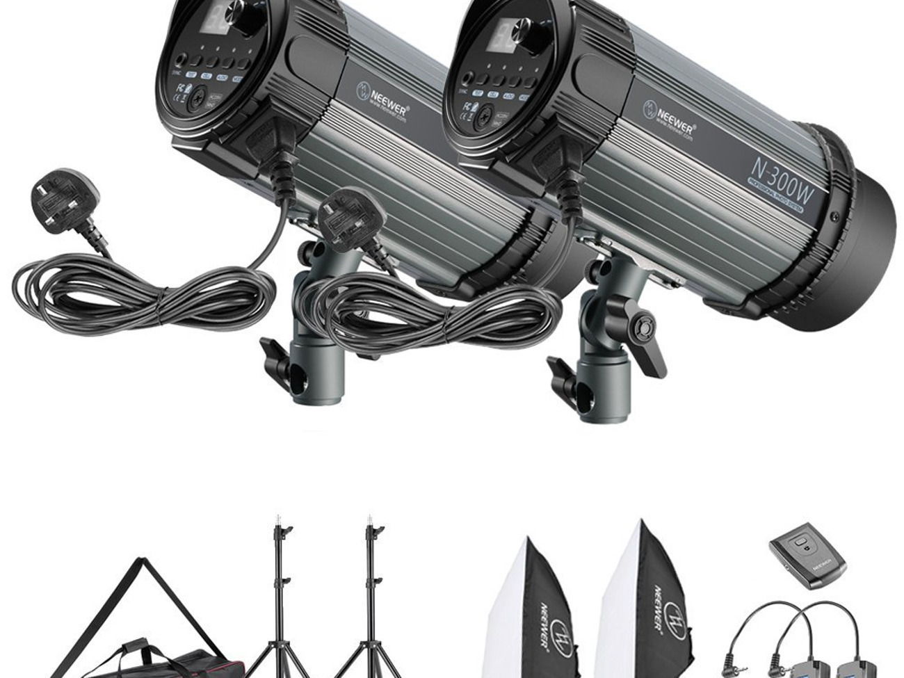 Rent Neewer 600W Photo Studio Strobe Flash Light Softbox Kit from Lens ...