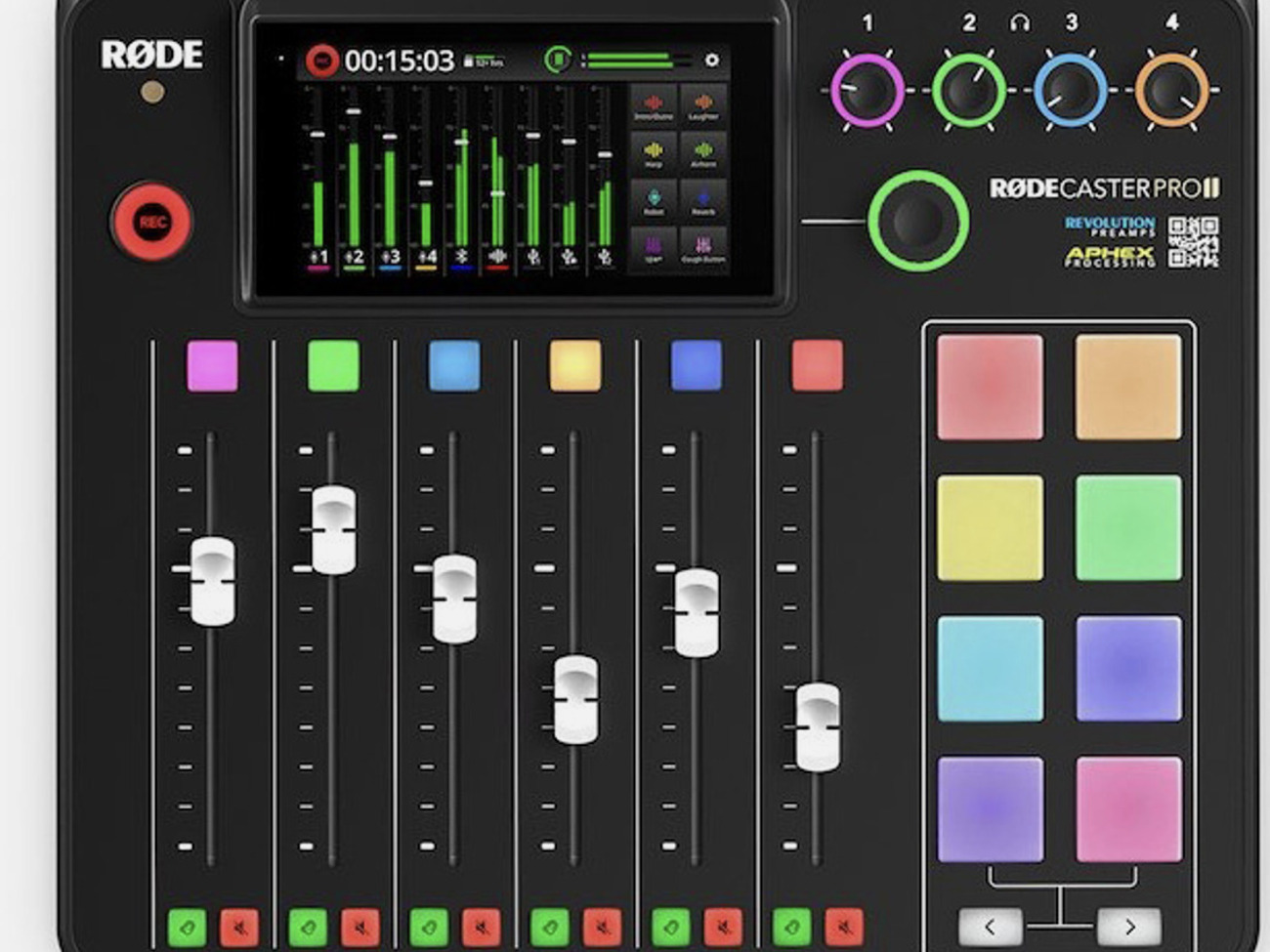 Rent Rodecaster Podcast Mixer II with 2x Pod Mics Kit from Klaxon ...