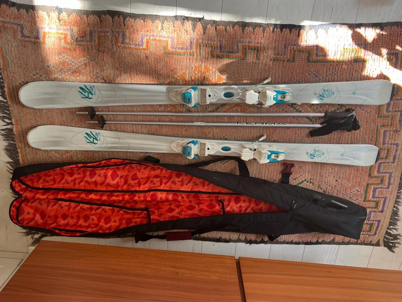 Rent Skis, ski poles and padded travel bag hire from Suzie B, St Mary's ...