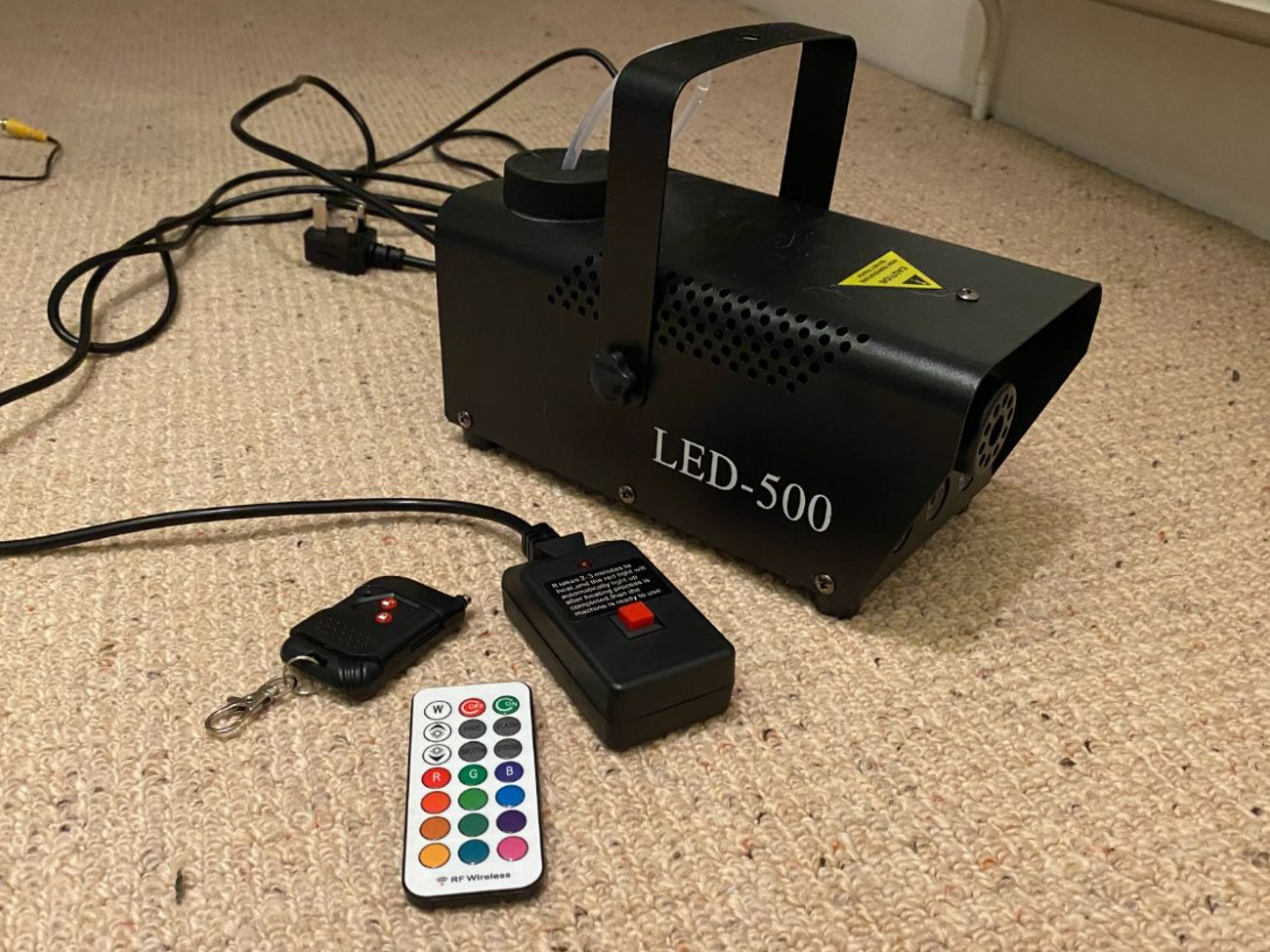 Rent Smoke Fog Haze Machine 500W with Lights from Jake W, East Finchley ...