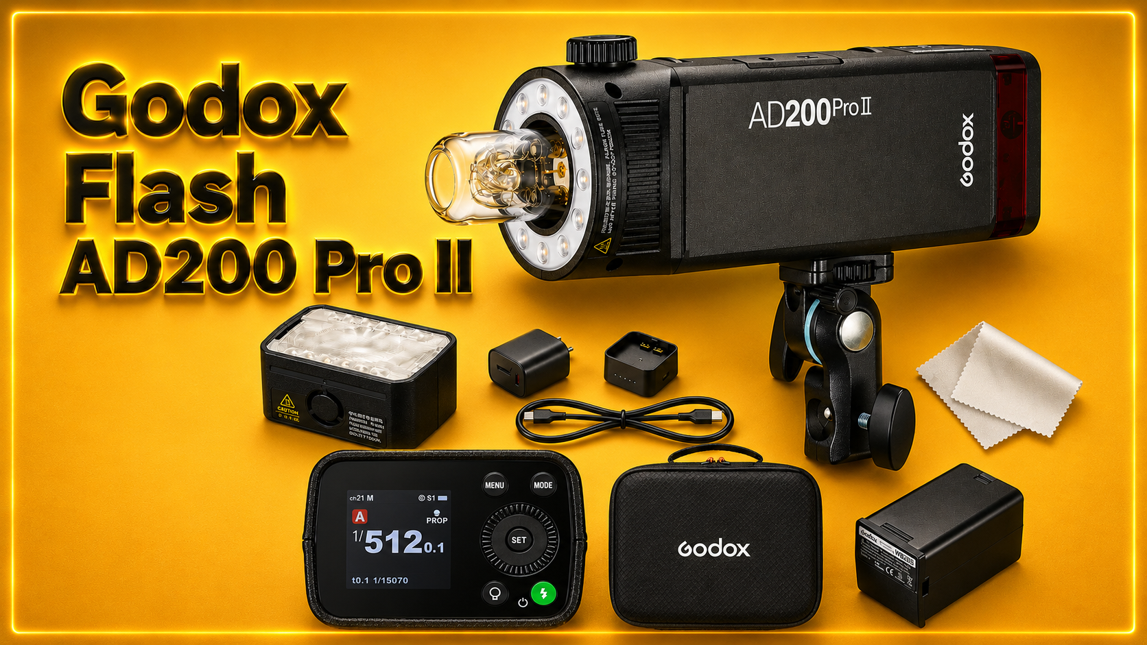 Hyr Godox AD200 Pro II + Godox x3 PRO S + Dome av Nelu Alin B i ...