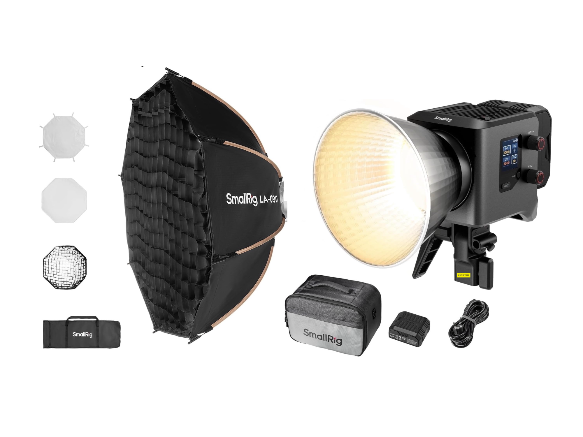 Rent Smallrig rc 220b pro LED + 90cm Softbox (A) from Peter B ...