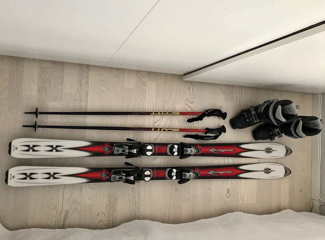 Lej Rossignol Bandit XX 170 cm pjaxor stl 39 fra Anna Karin S Karralund Goteborg for 71 120 SEK dag