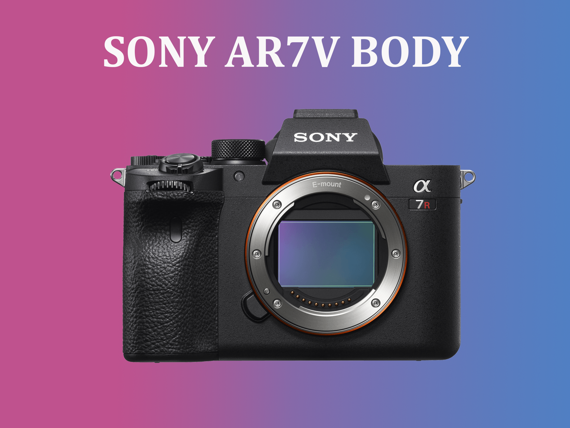 Rent Sony A7R V Body | Sony A7RV Body | Sony A7R5 | Sony A7R 5 from ...