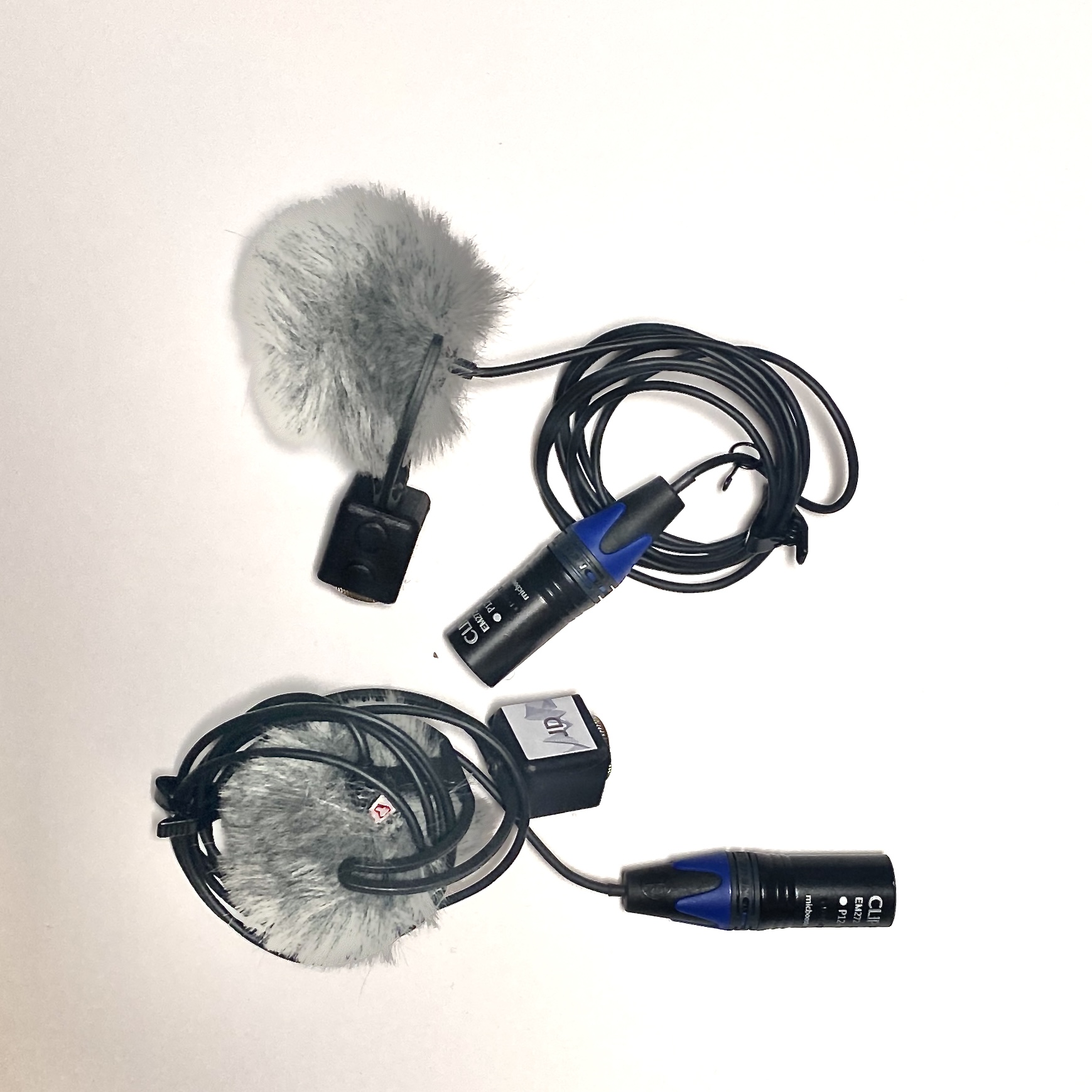 Rent 2x Clippy's condensor field microphone, with lyre mount, wind ...