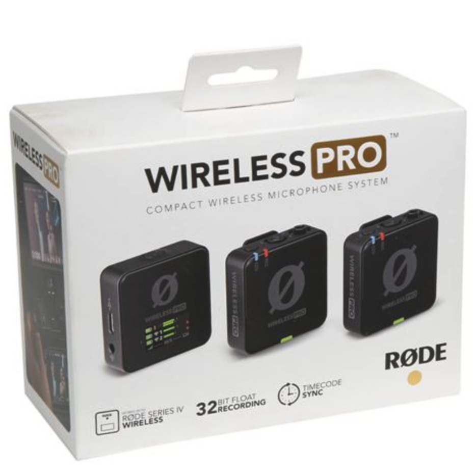 Rent Rode Wireless Pro Plus 2 Lave Mics with Interview Handheld Adaptor ...