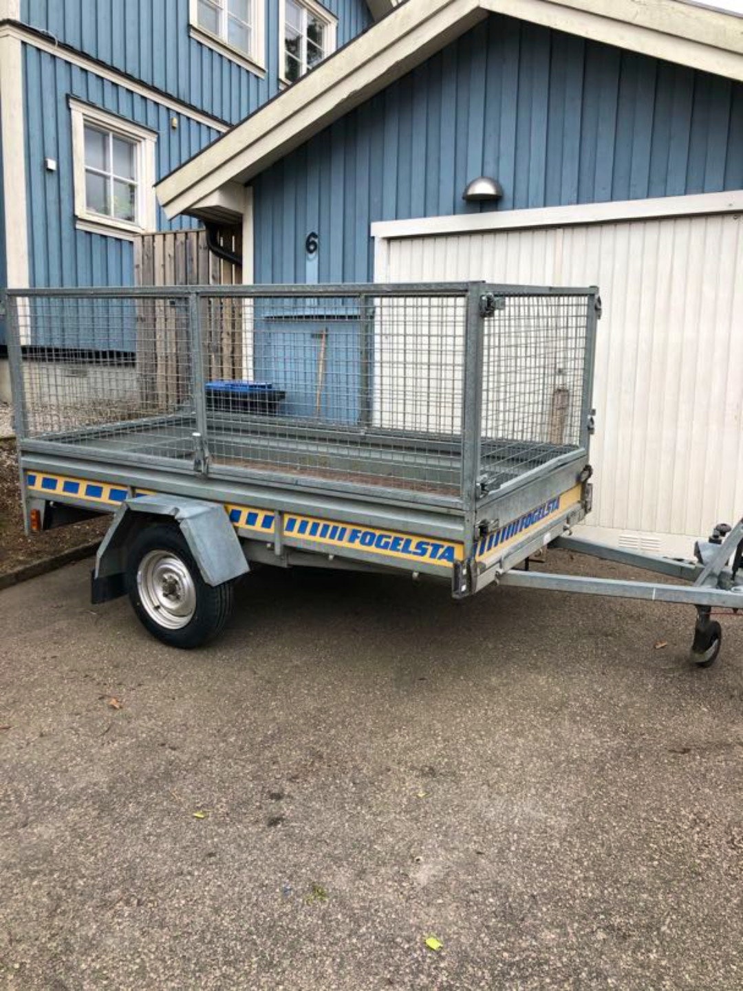 Hyr Släpvagn (bromsad med/utan galler) av Jimmy H i Visinge, Täby för ... Hyr Släpvagn (bromsad med/utan galler) av Jimmy H i Visinge, Täby för ...