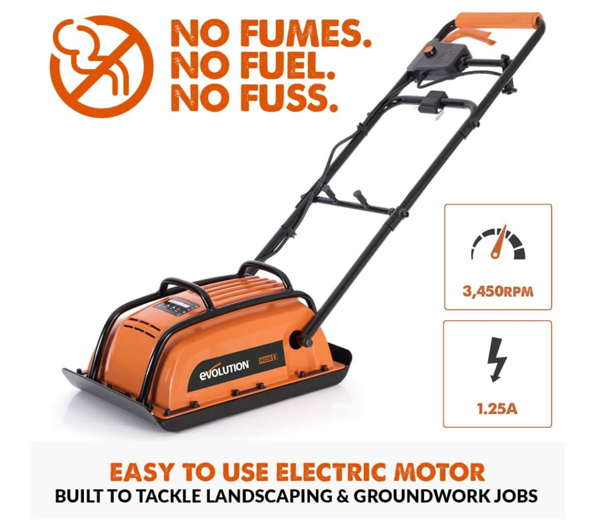 Rent Evolution Hulk Electro H320 E Electric Wacker Compactor Plate from Pedro R Shaftesbury Queenstown Wandsworth for 5.71 10 day