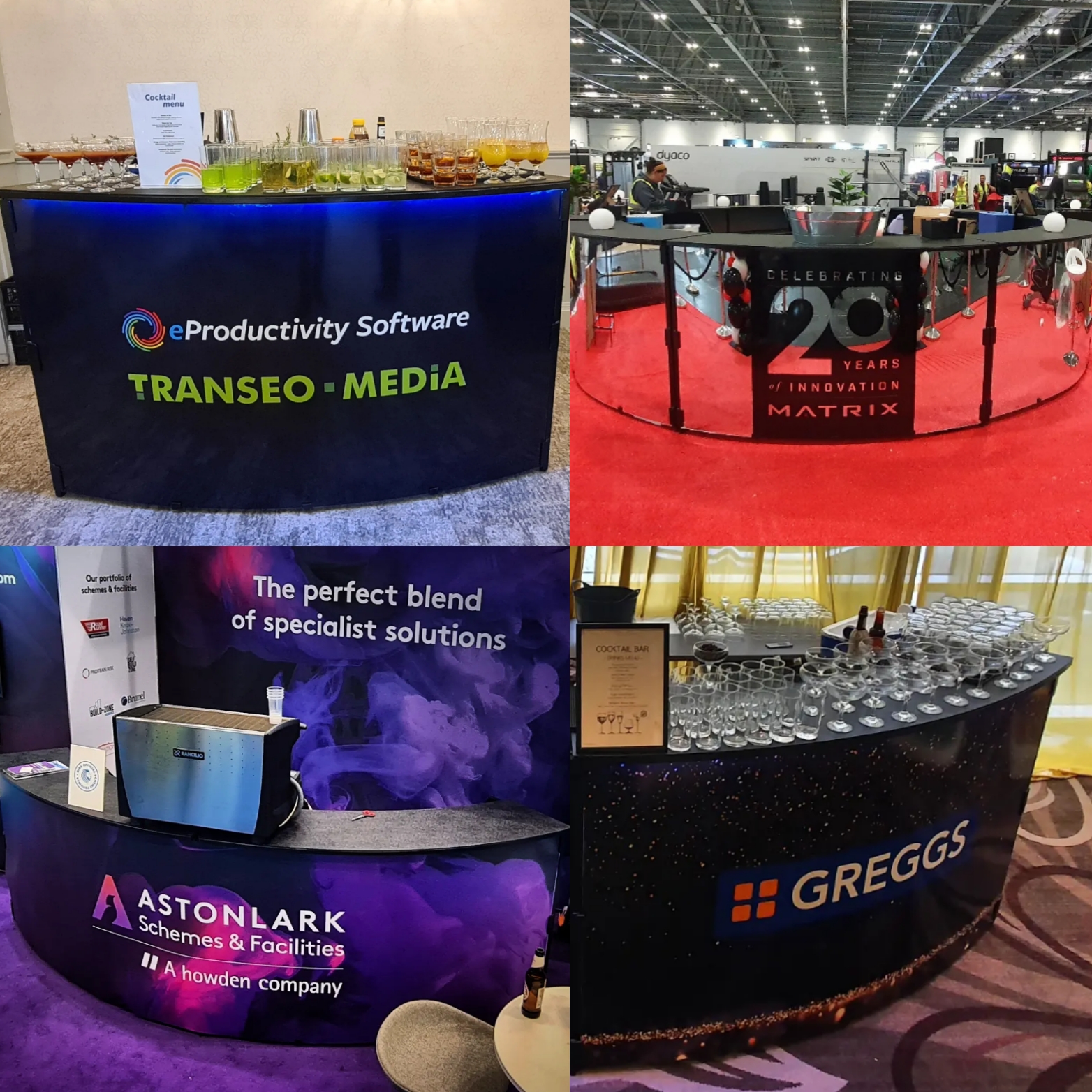 Rent Branded Bar Counter Hire from Flirtina Events, Sutton Wylde Green ...