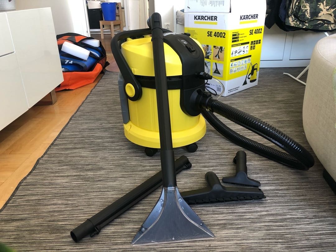 Hyr textilvårdsmaskin Kärcher SE 4002 av Daniel K i Nybohov, Stockholm