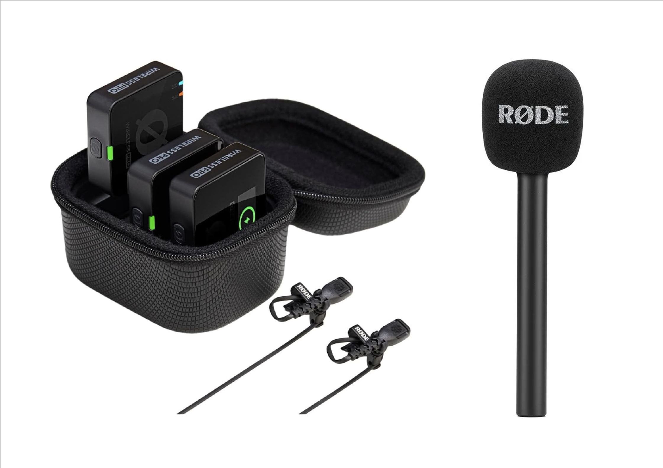 Rent Rode Wireless Pro + Interview Mic Handle - 32 bit Wireless ...