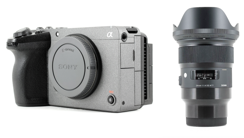 Rent Sony FX30 Cinema Camera + Sigma 24mm F/1.4 from Jack L, Vauxhall ...