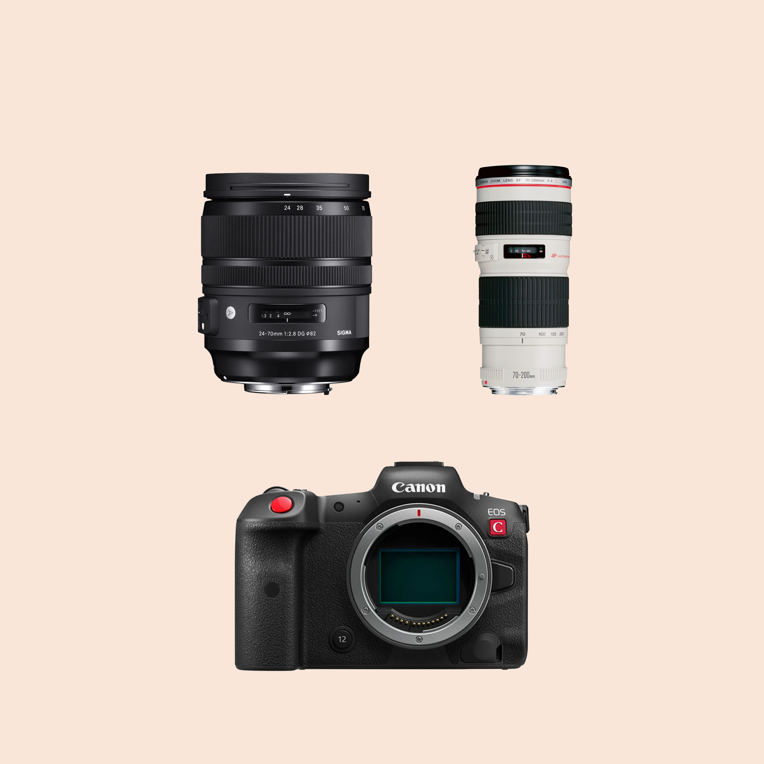 Rent Canon R5 C - Basic Kit 2 from MorpheusRentals.com, Sudell, Sefton ...