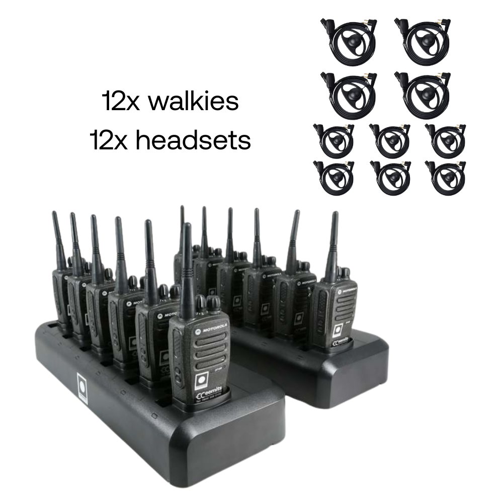Rent 12x Motorola DP1400 Two-Way Radios (Walkie Talkies) from Far Lane ...