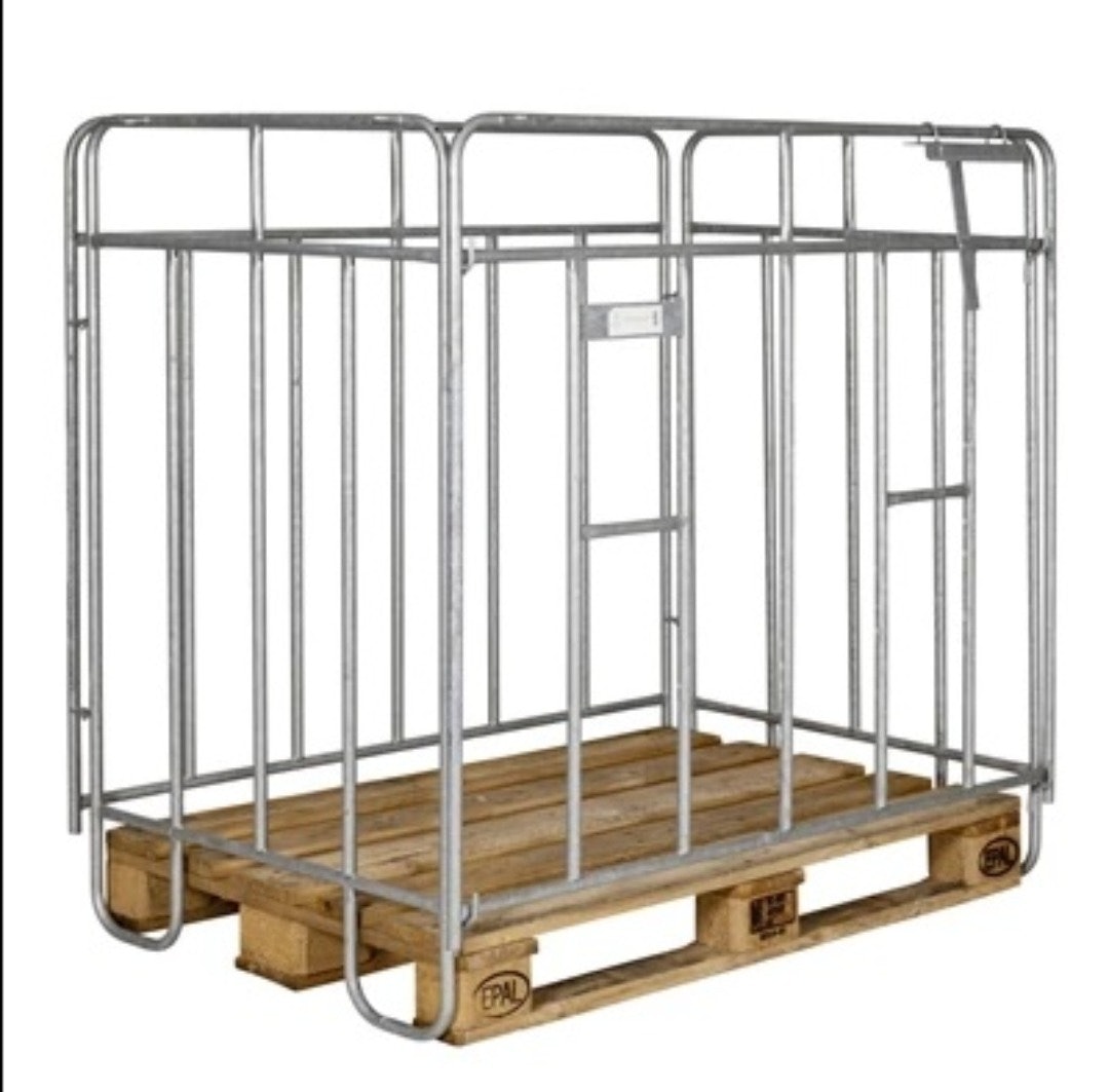 Lei Stativ til 1000L vedsekk på Europall fra Tor Åge N i Gran, Oppland